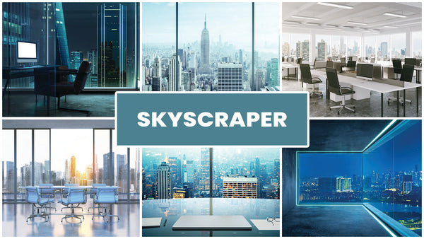 Skyscraper Office Zoom Backgrounds – thezoombackgrounds.com