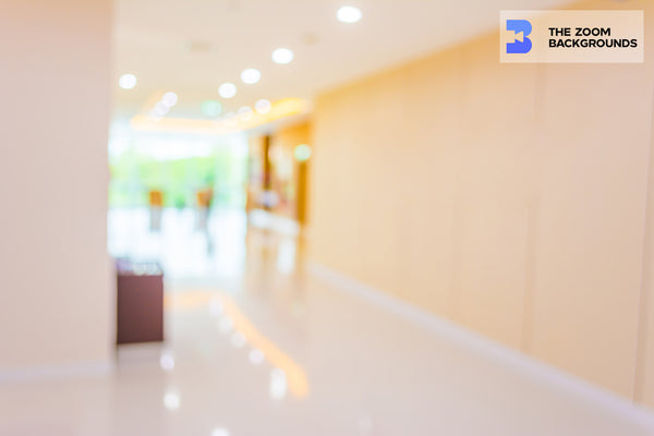 Hospital Office Blurred With Table and Chairs Zoom Background ...