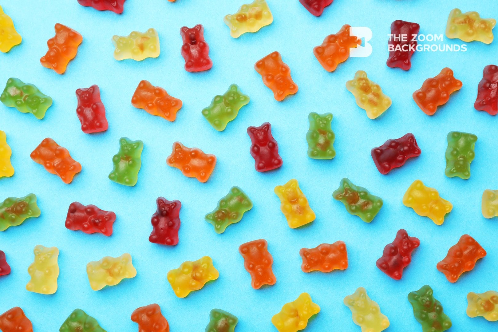 Gummy Bear Jelly Candy Zoom Backgrounds – thezoombackgrounds.com