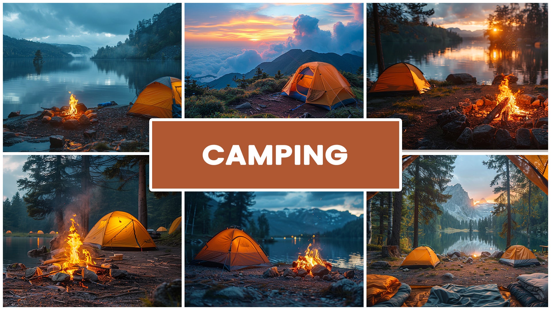 Camping Zoom Backgrounds Bundle (15 images) + FREE e-book ...