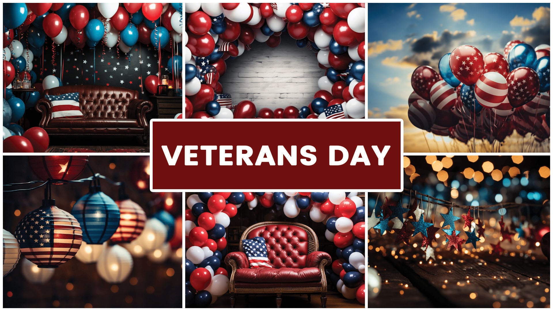 Veterans Day Zoom Backgrounds Bundle (15 images) + FREE e-book ...